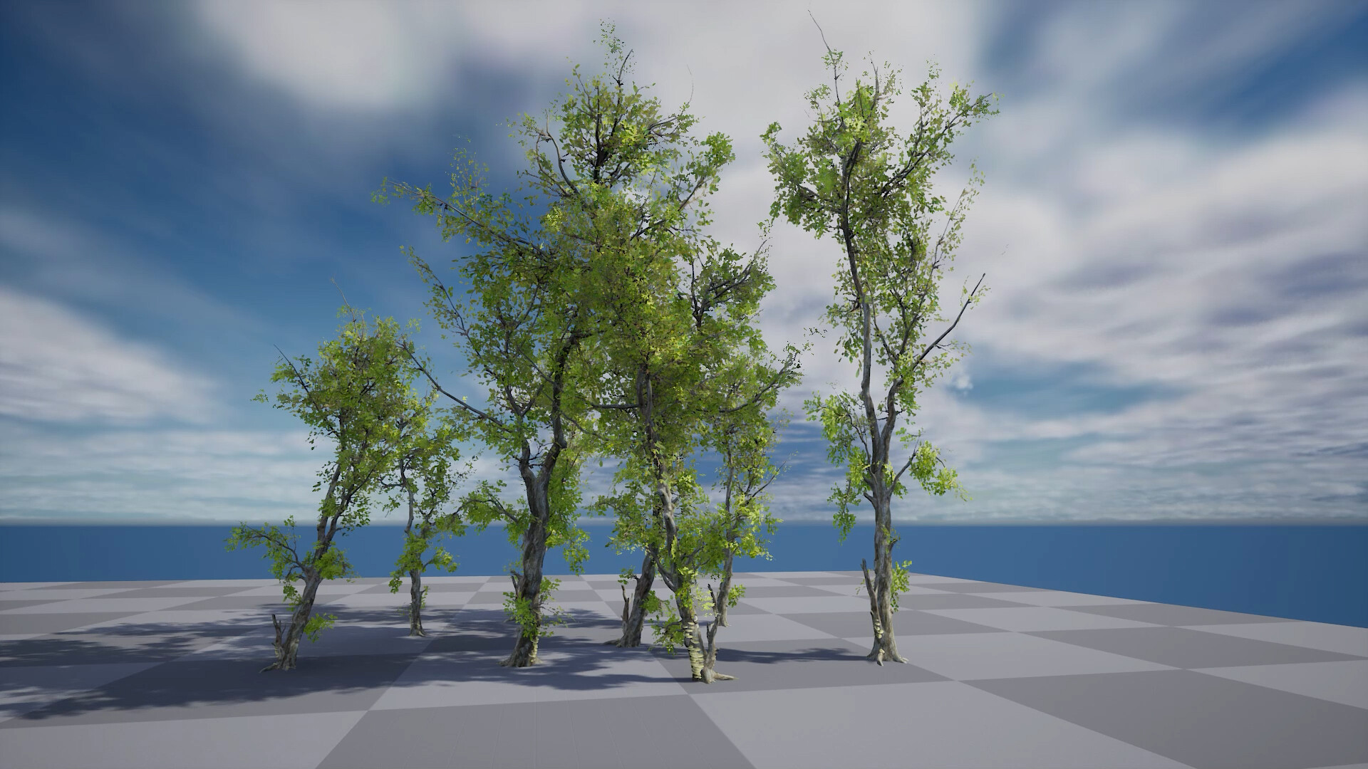 ArtStation - SpeedTree Growth Animation - UNREAL ENGINE