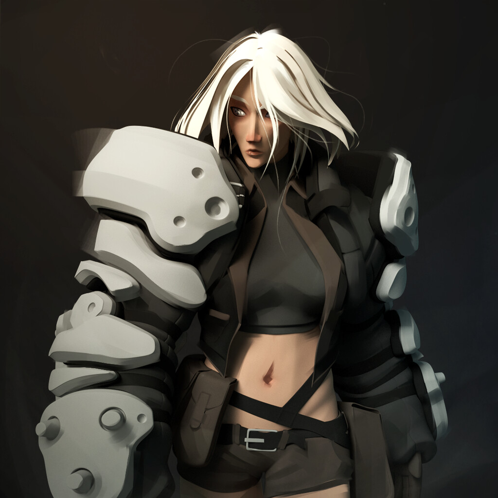 ArtStation - Nach : Armored Arms