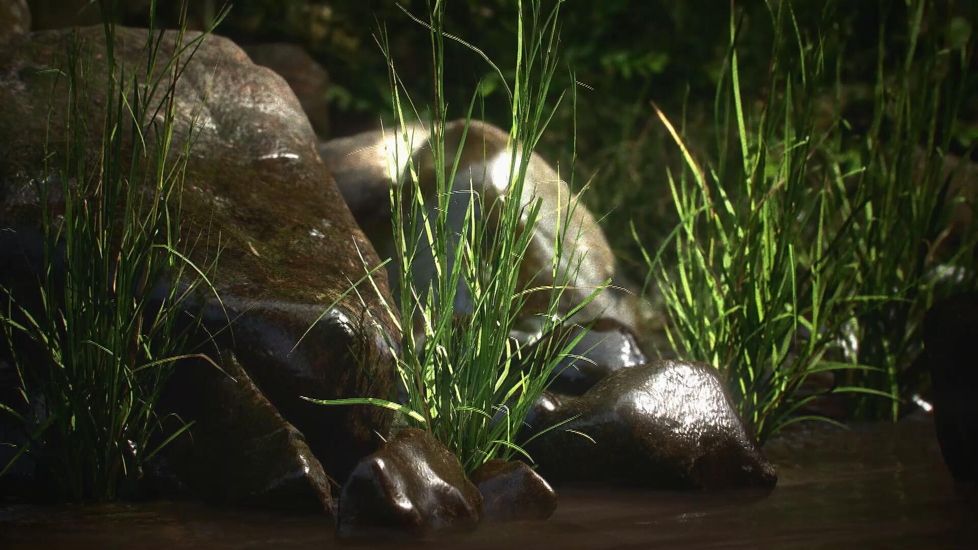 ArtStation - Mountain Stream