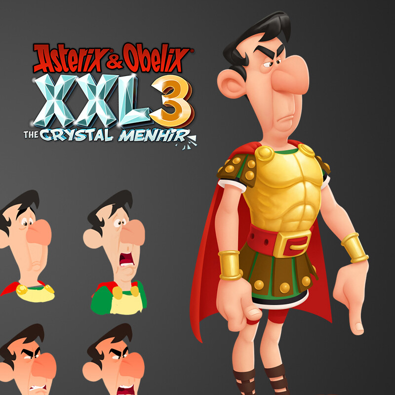 ArtStation - Asterix & Obelix XXL 3 - Marcus Ginantonicus