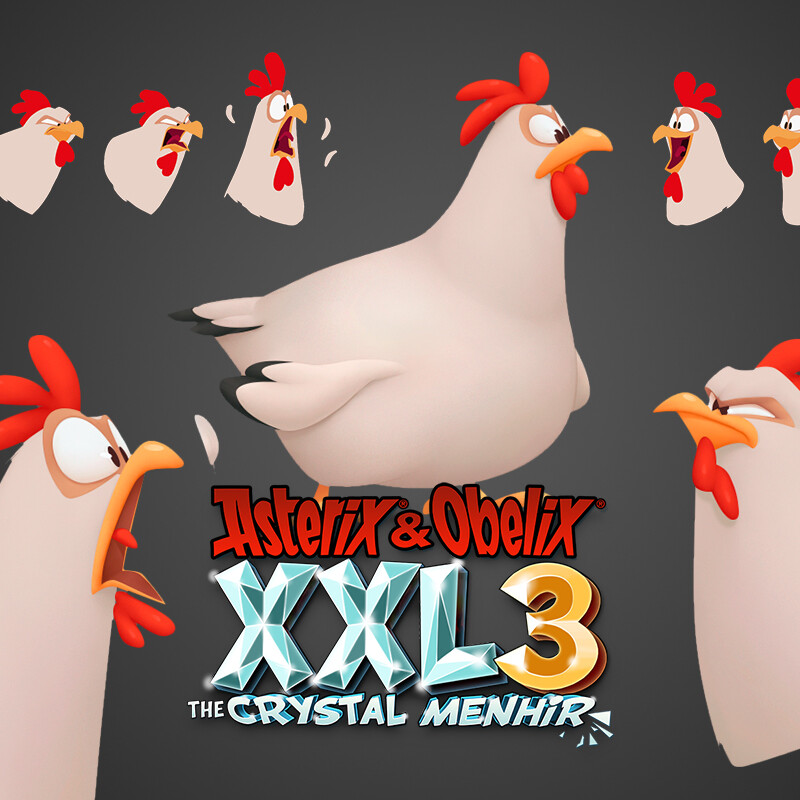 ArtStation - Asterix & Obelix XXL 3 - The Chicken