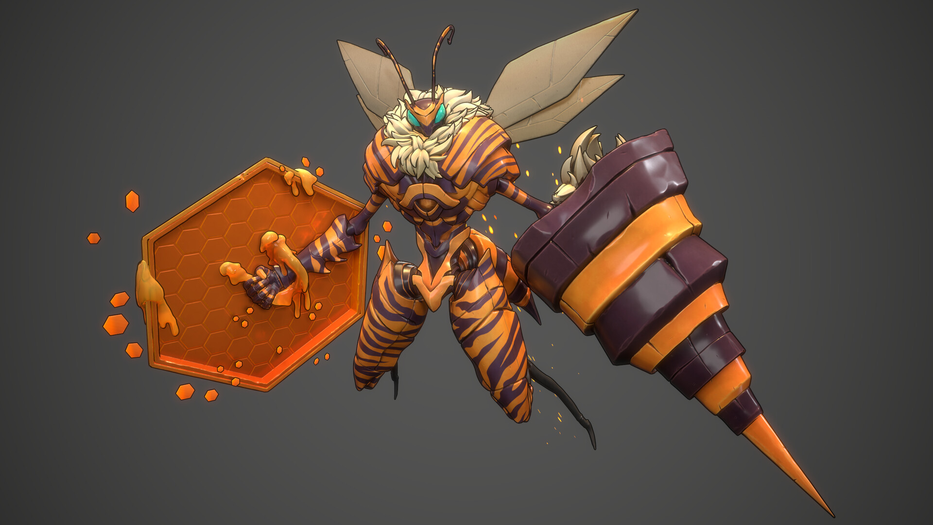 ArtStation - Bee Knight