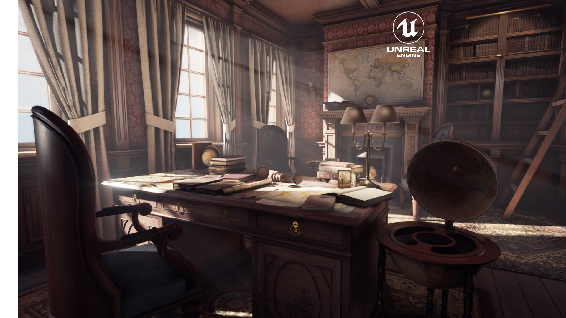 ArtStation - Gentleman's Study (Unreal Engine 4)