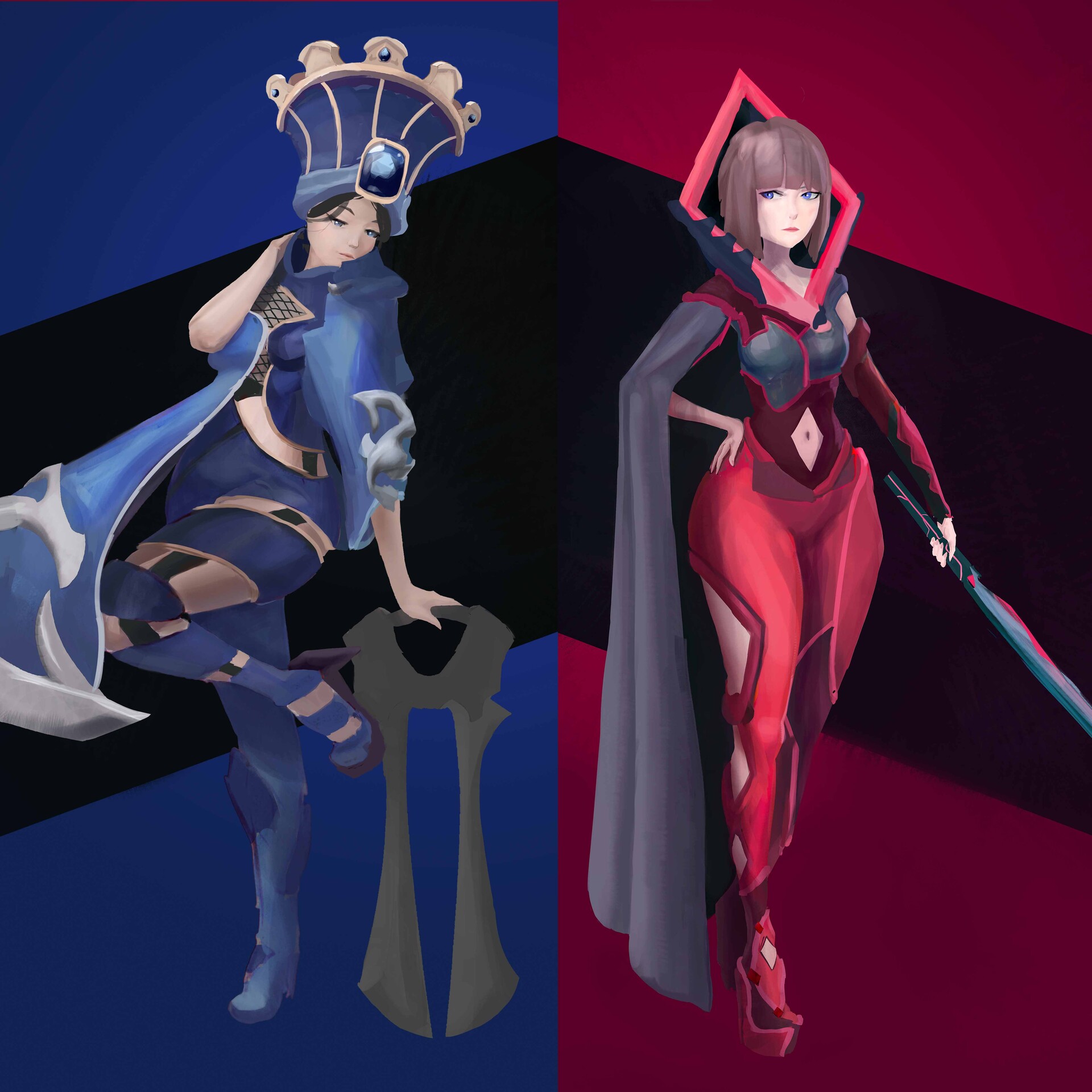 ArtStation - Blade and Soul Inspired Character Designs