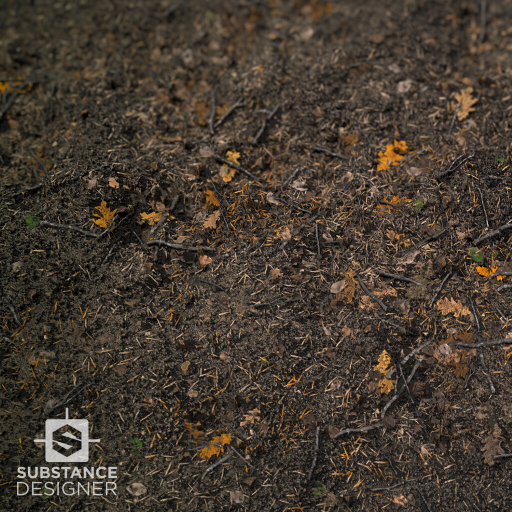 ArtStation - Forest Ground