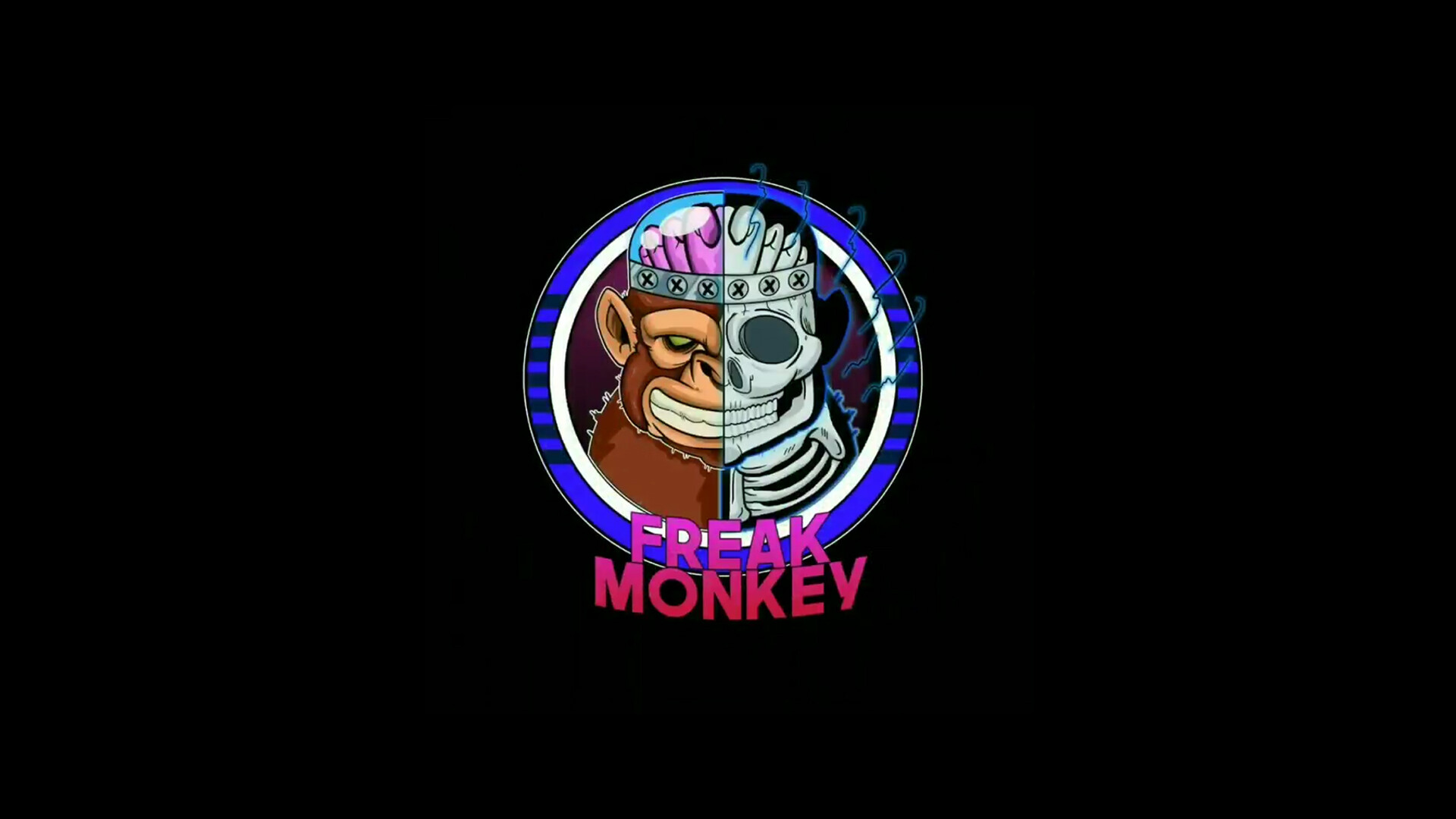 ArtStation - FREAK MONKEY LOGO ANIMATION