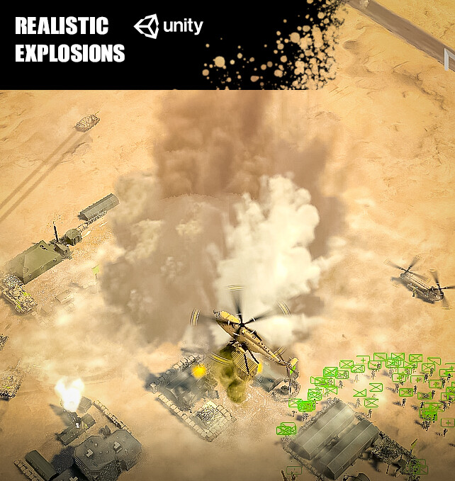 ArtStation - Particle Explosion Motion Vectors Unity. (HDRP)