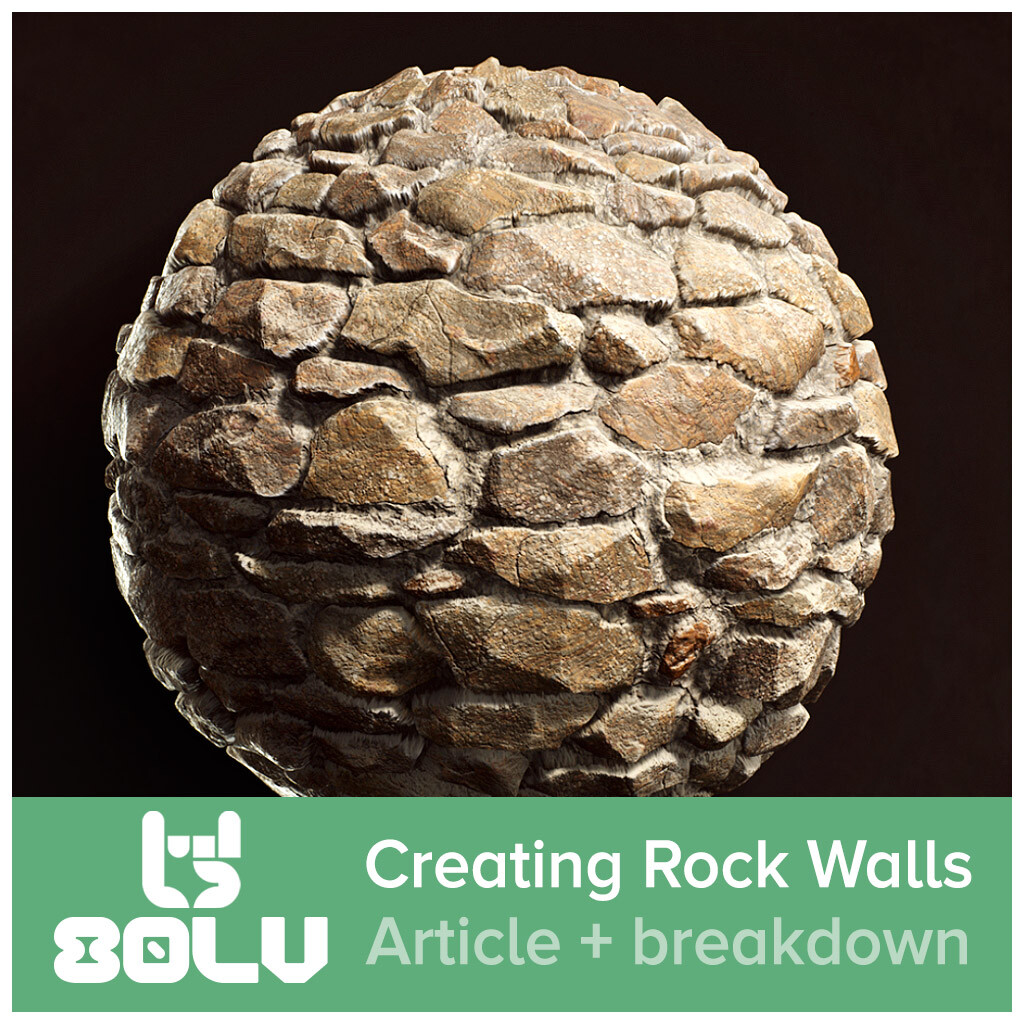 ArtStation - 80.lv Article - Creating Varied Rock Walls in Substance ...