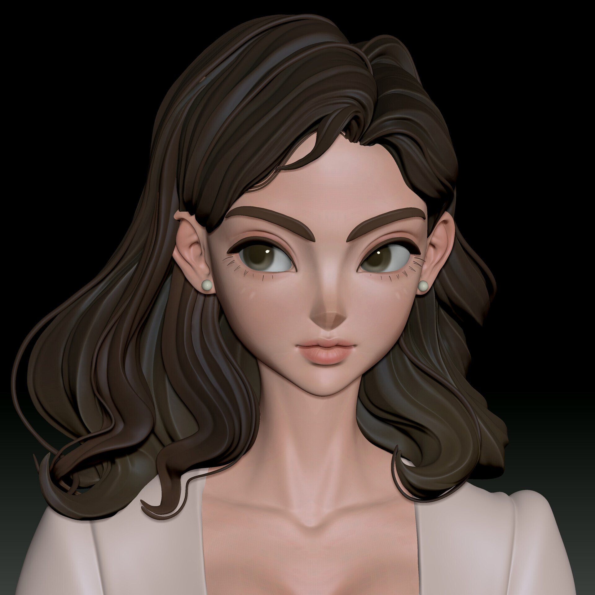 ArtStation - Stylized girl