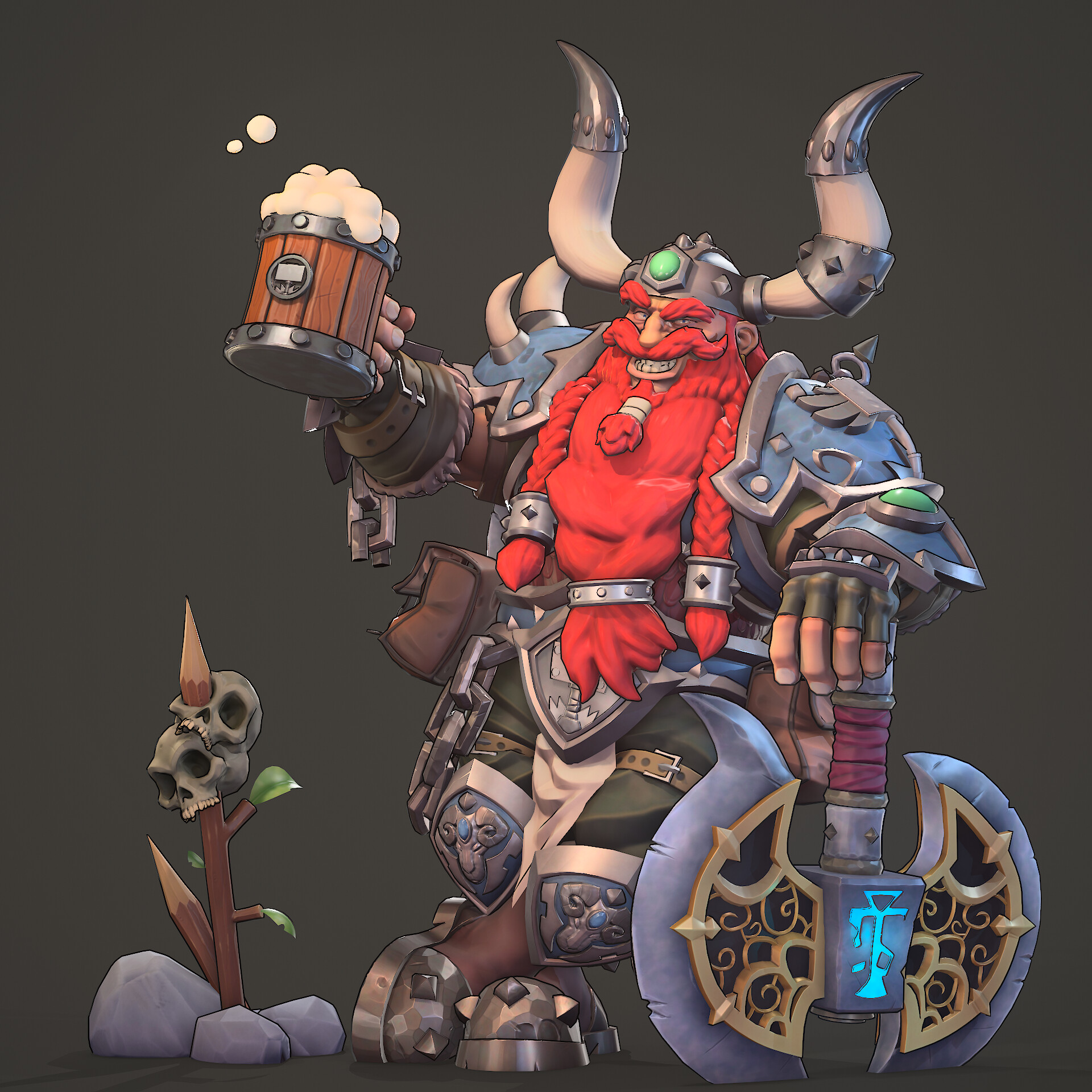 ArtStation - Stylized Dwarf Realtime