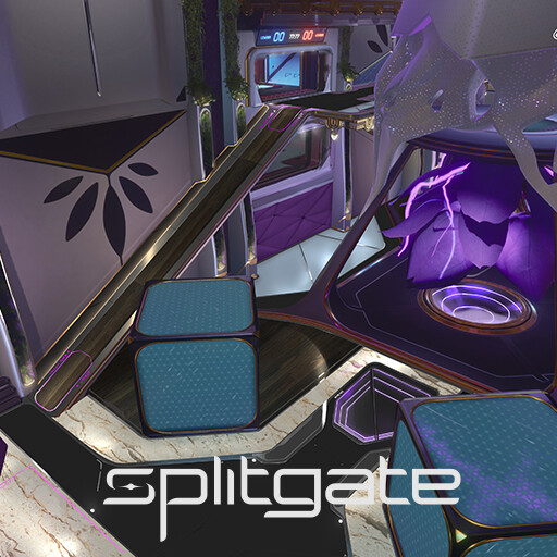 ArtStation - Splitgate - Club Silo Redesign
