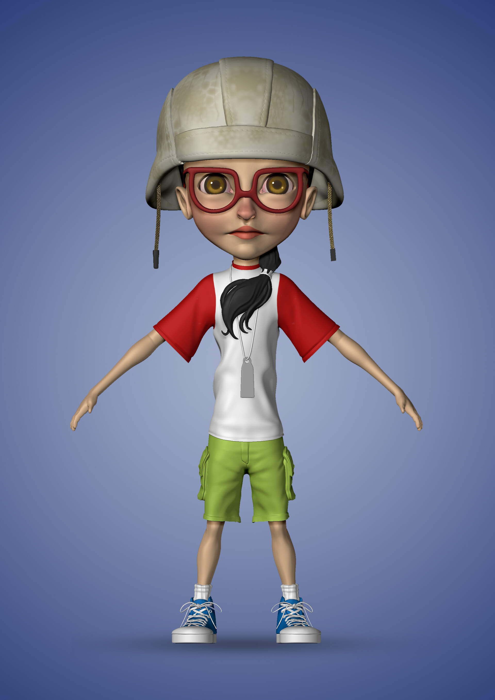 ArtStation - 3D cartoon character modelling