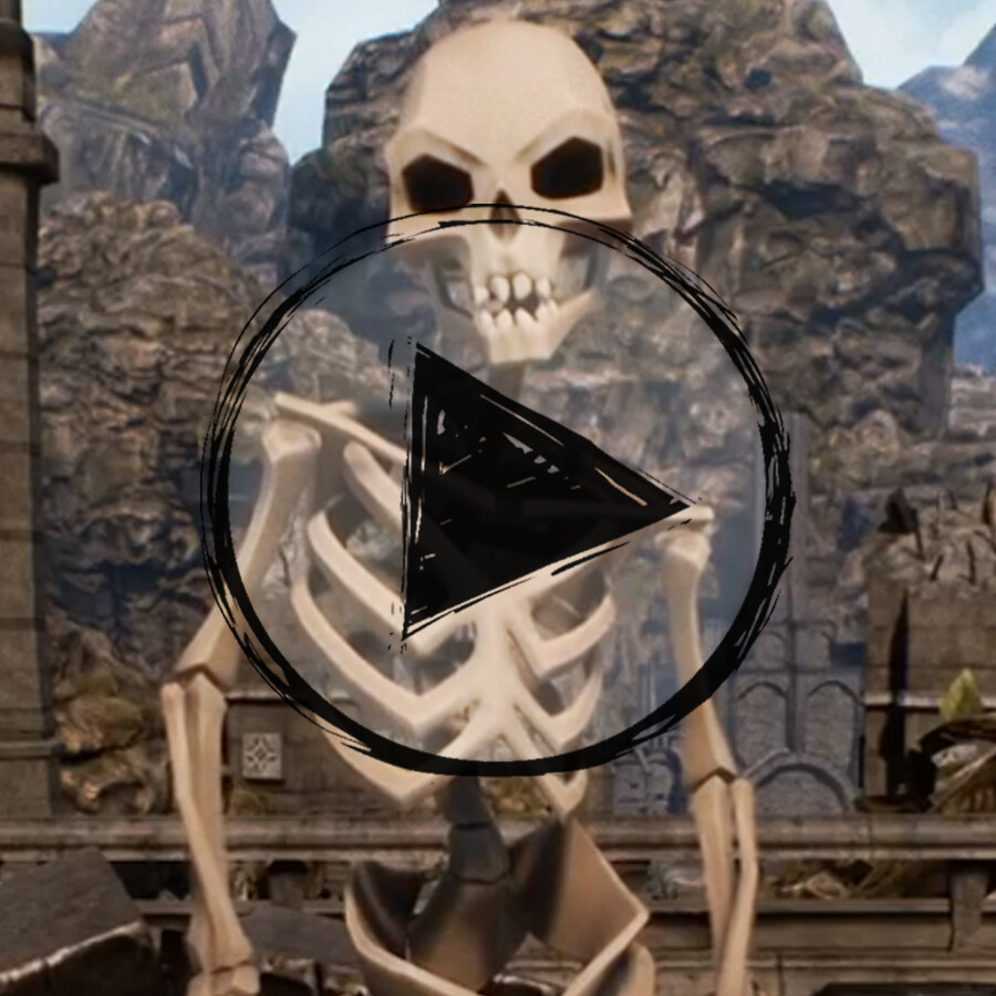 ArtStation - Skeleton Animations - UE4