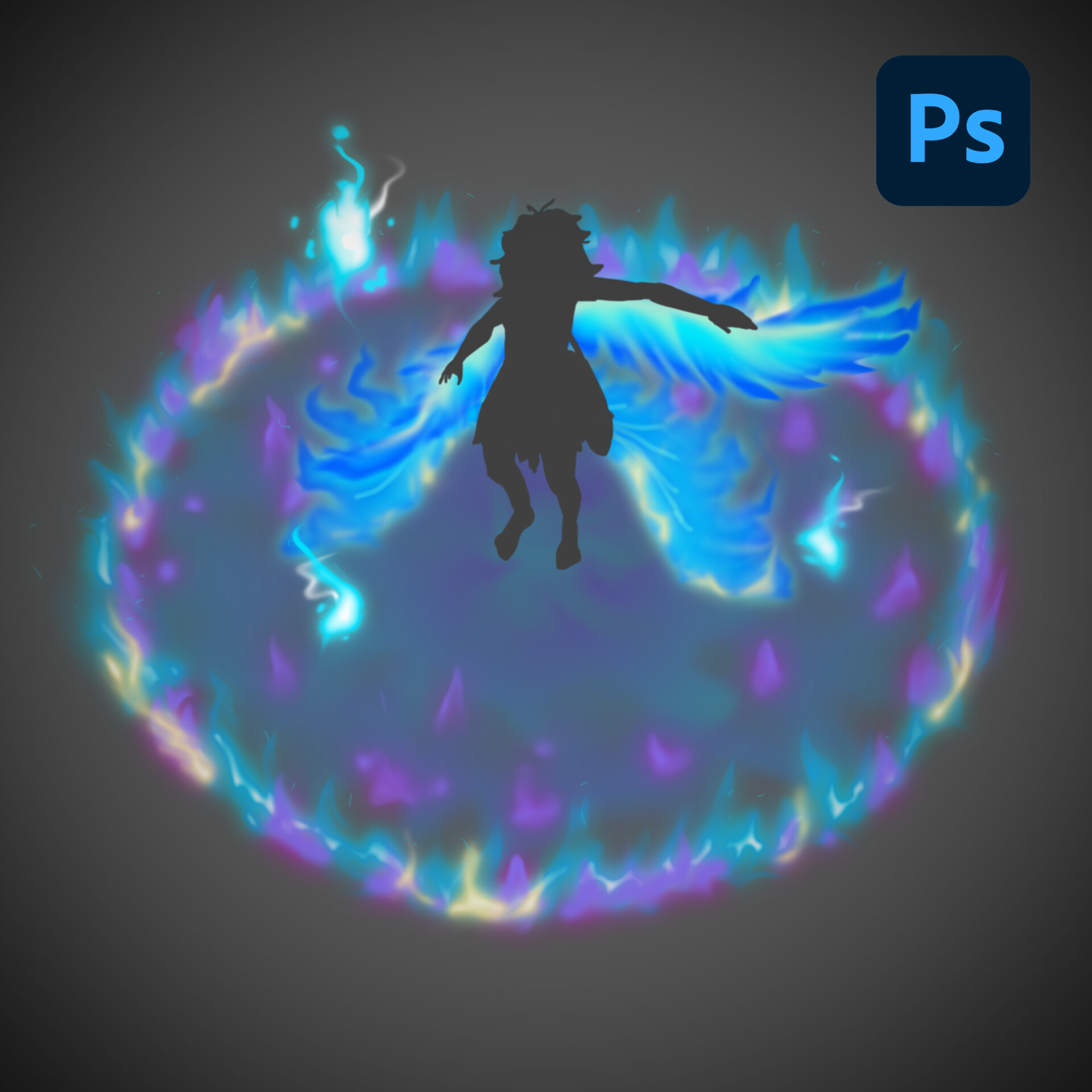 ArtStation - VFX Concept Study - Spiritual Flames