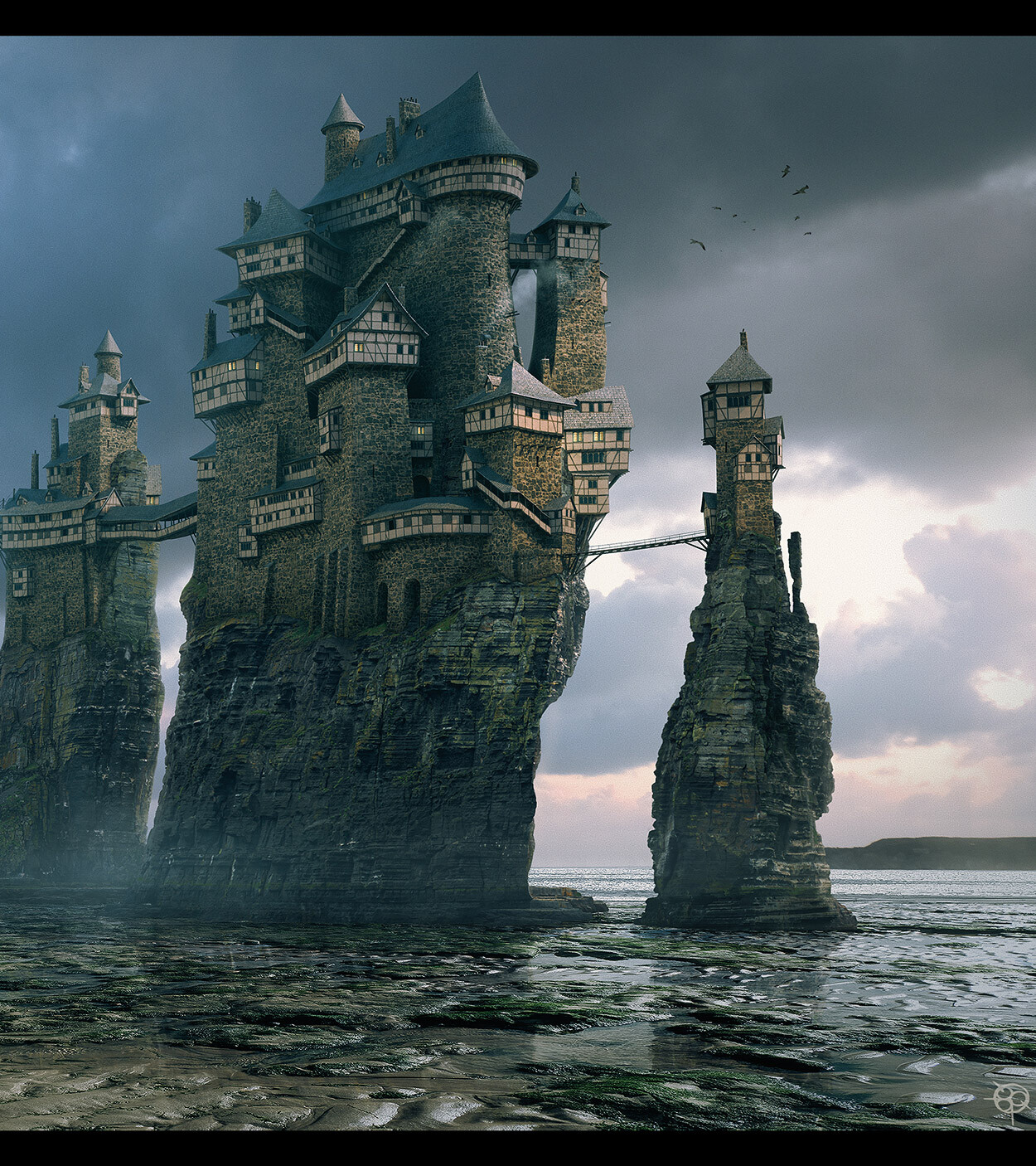 ArtStation - Island Castle