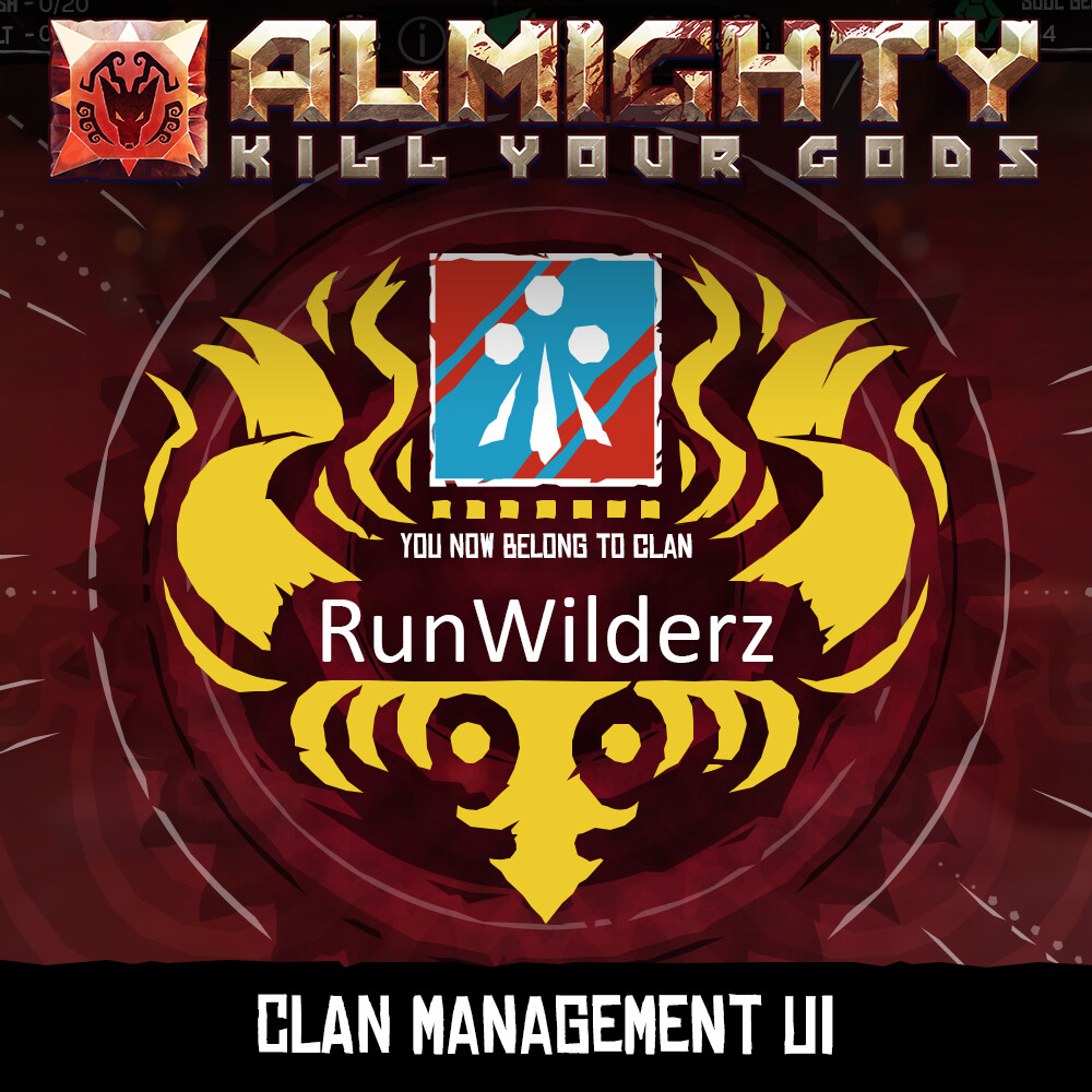 ArtStation - Almighty UI: Clan UI