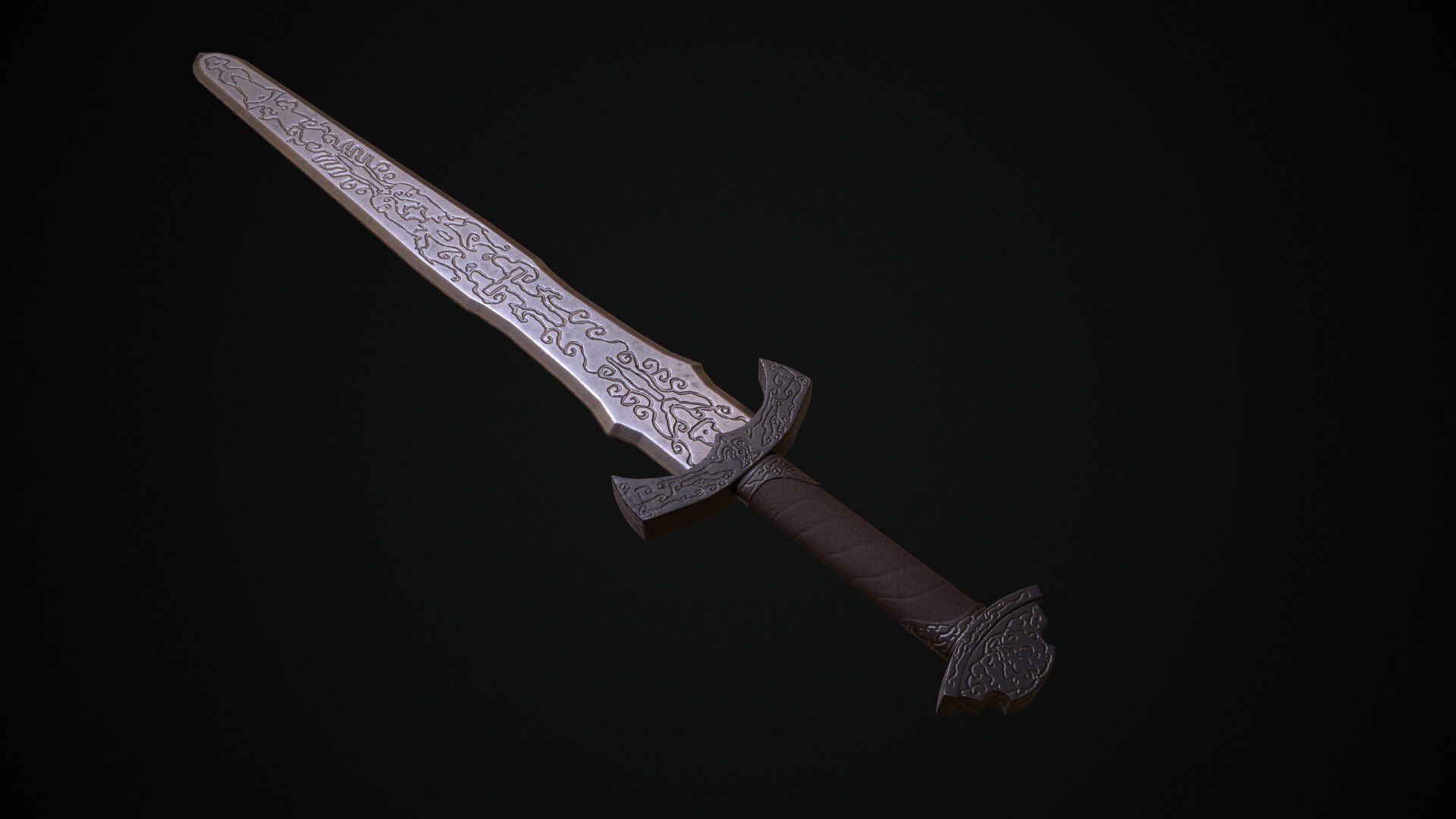 ArtStation - Sword Engraving