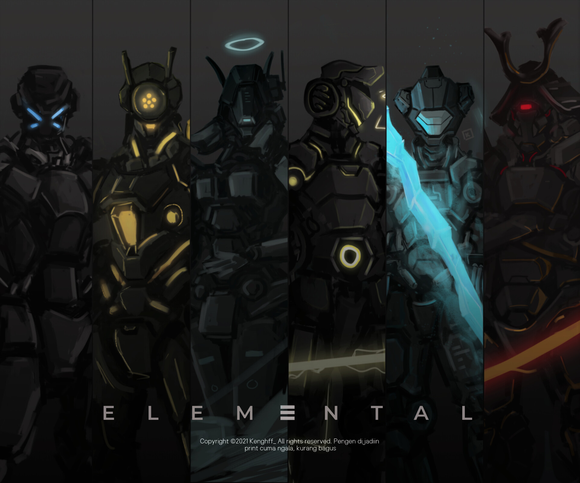 ArtStation - ELEMENTAL PROJECT COVER