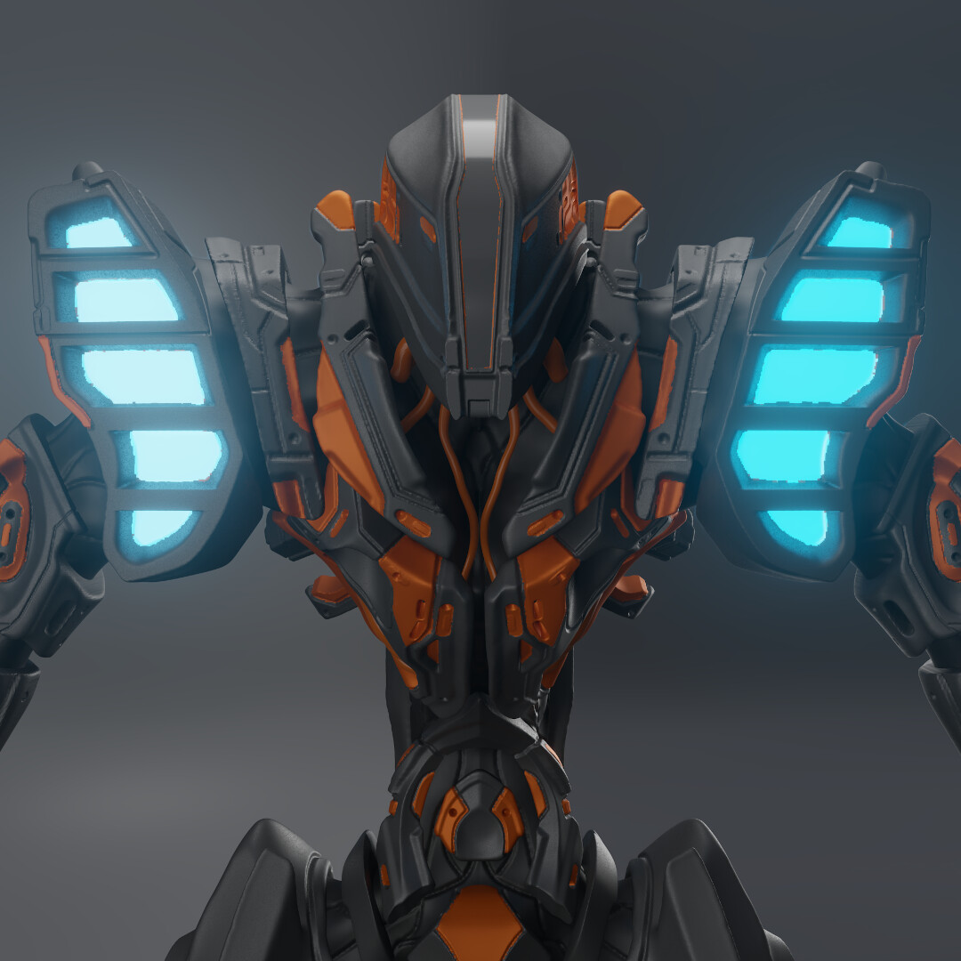 ArtStation - Zbrush Mech Practice