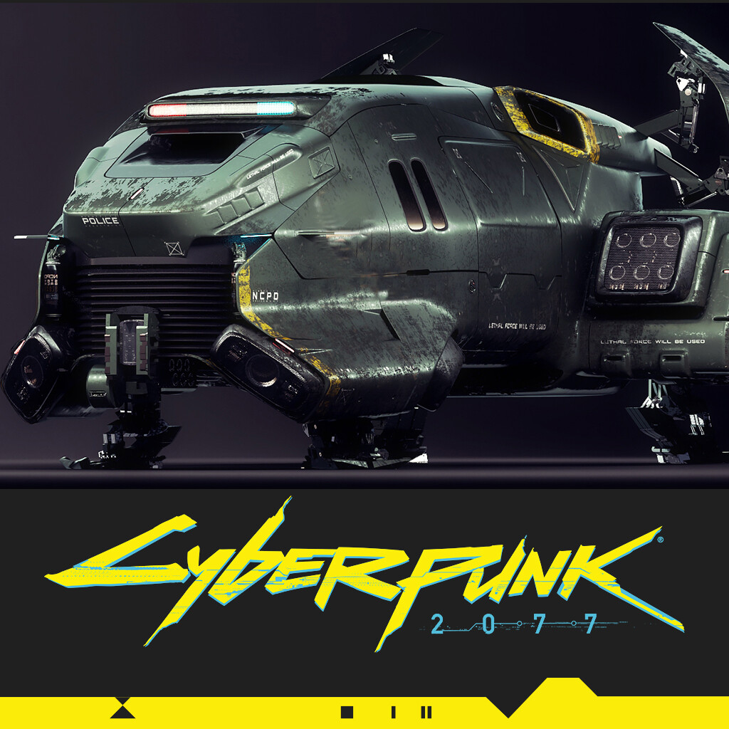 Paweł Breshke-Czyżewski - CYBERPUNK 2077 Military AV, NOT USED CONCEPT