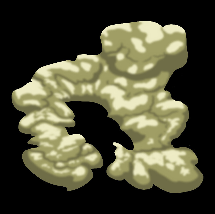 ArtStation - AXO - Dust Cloud Puff Flipbook