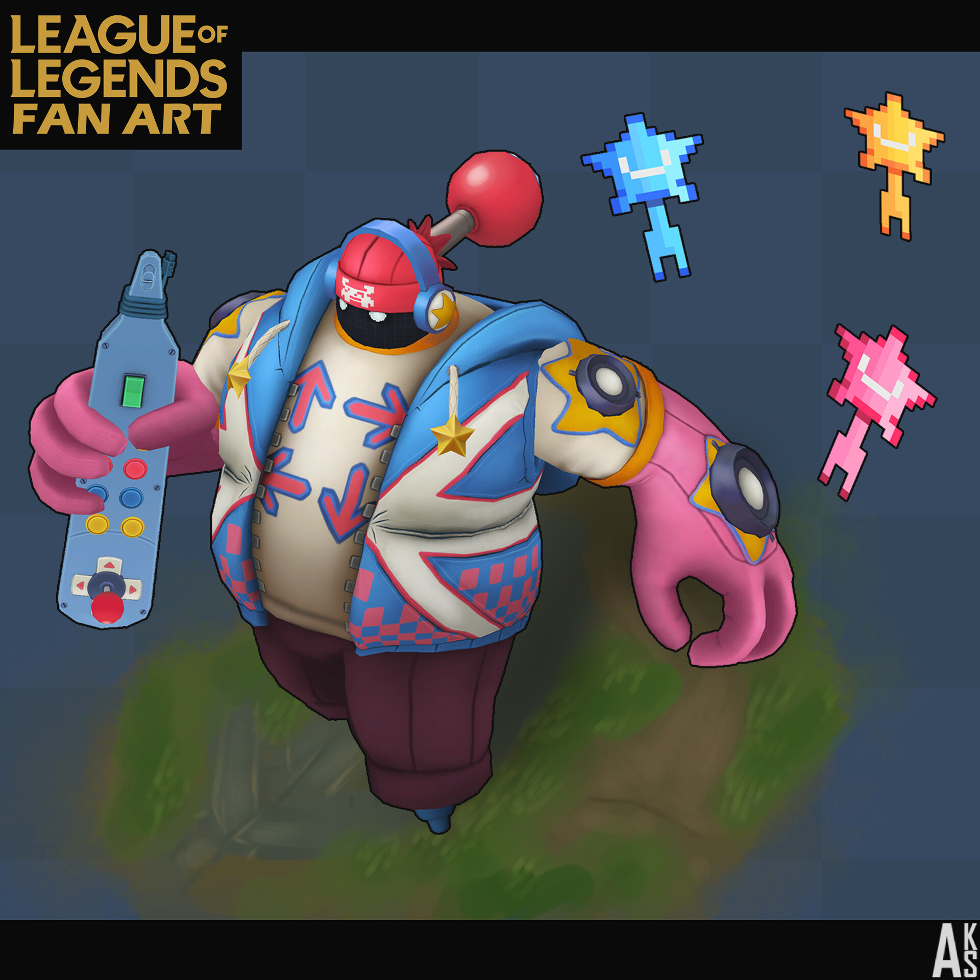 ArtStation - Arcade Bard Game-Ready Character