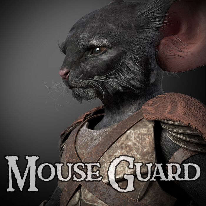 ArtStation - Unreal Mouse Guard Midnight VAD Character Art
