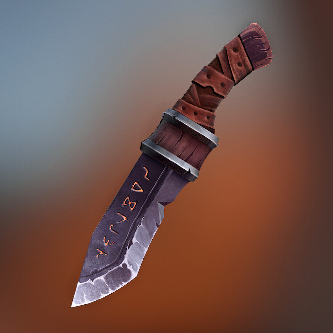 ArtStation - Knife texturing