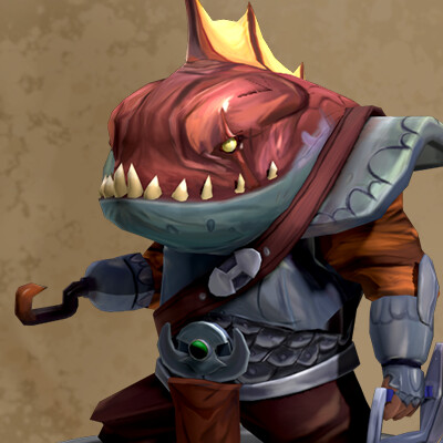 ArtStation - Gill the Threshold Guardian