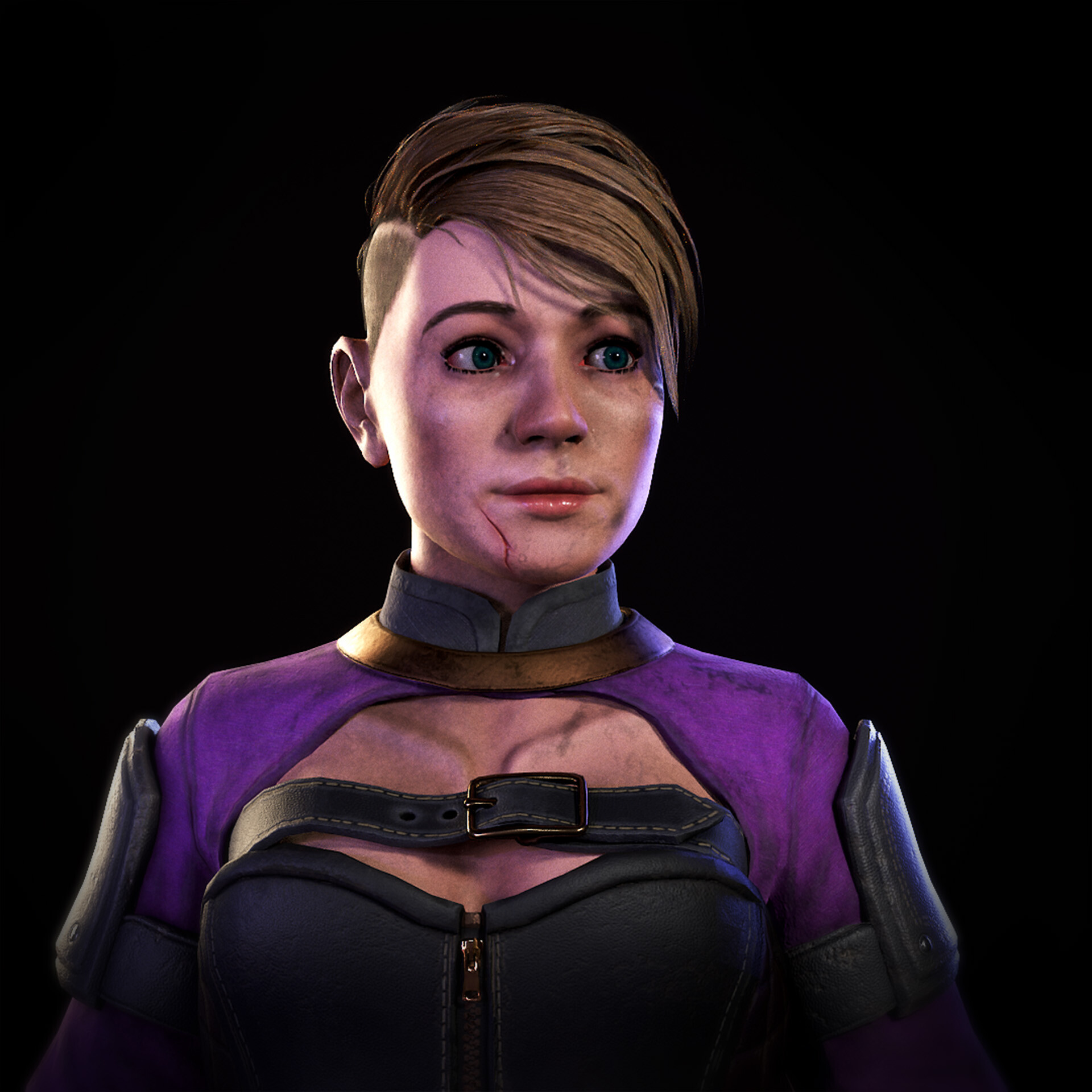 ArtStation - Ingrid Alderstein Face Version, Connor Jones