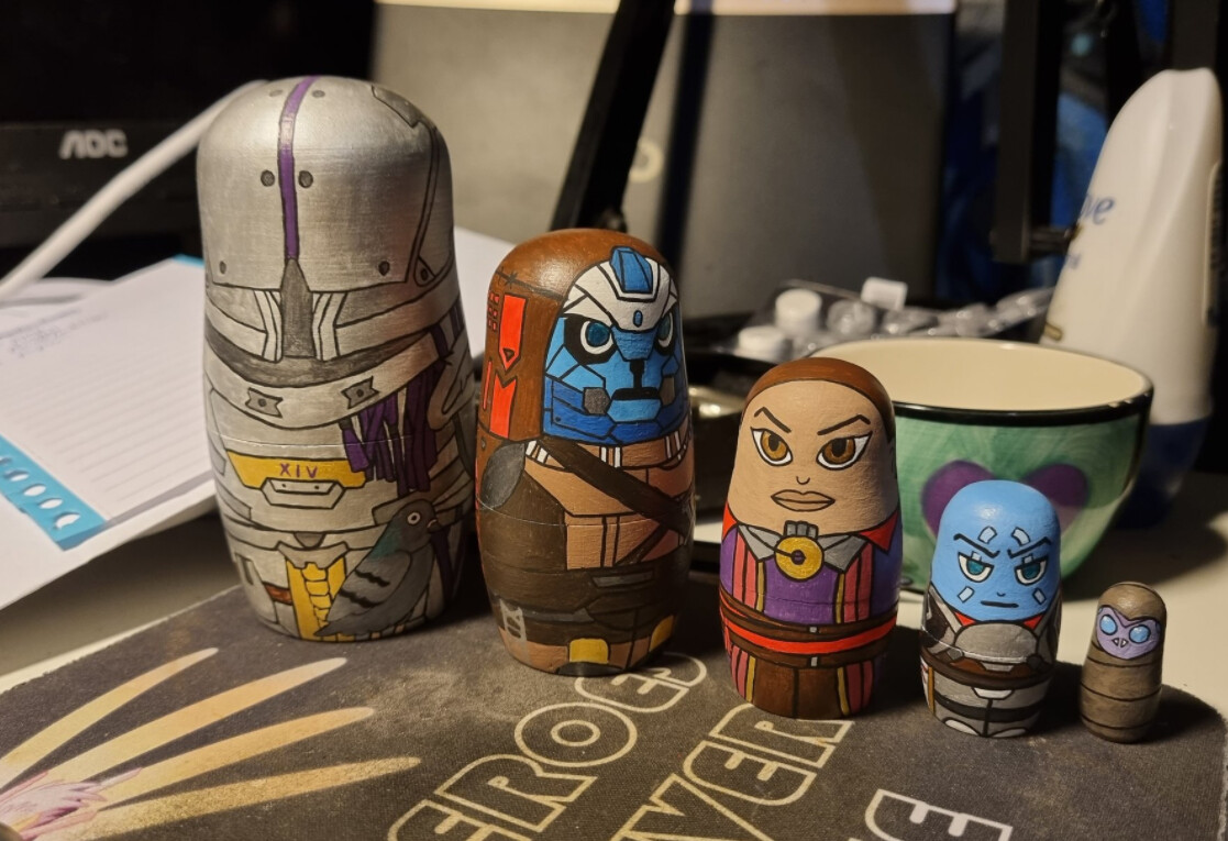 ArtStation - Destiny Nesting Dolls