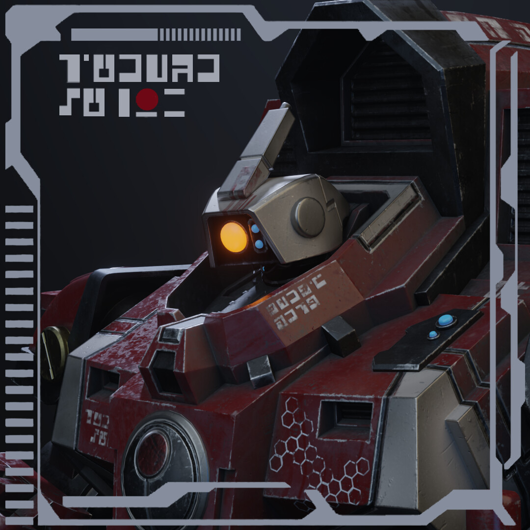 ArtStation - T'AU Empire - XV109 Y'vahra Battlesuit