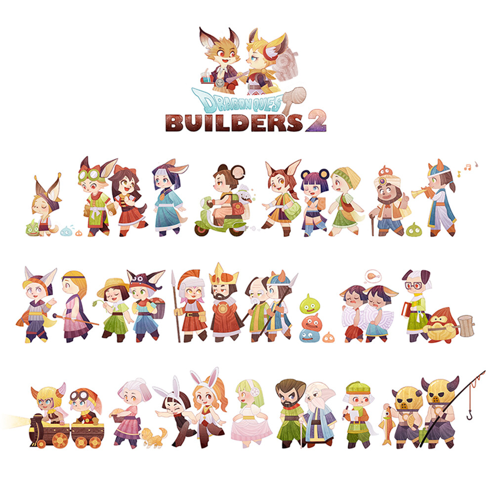 ArtStation - DQB系列胶带