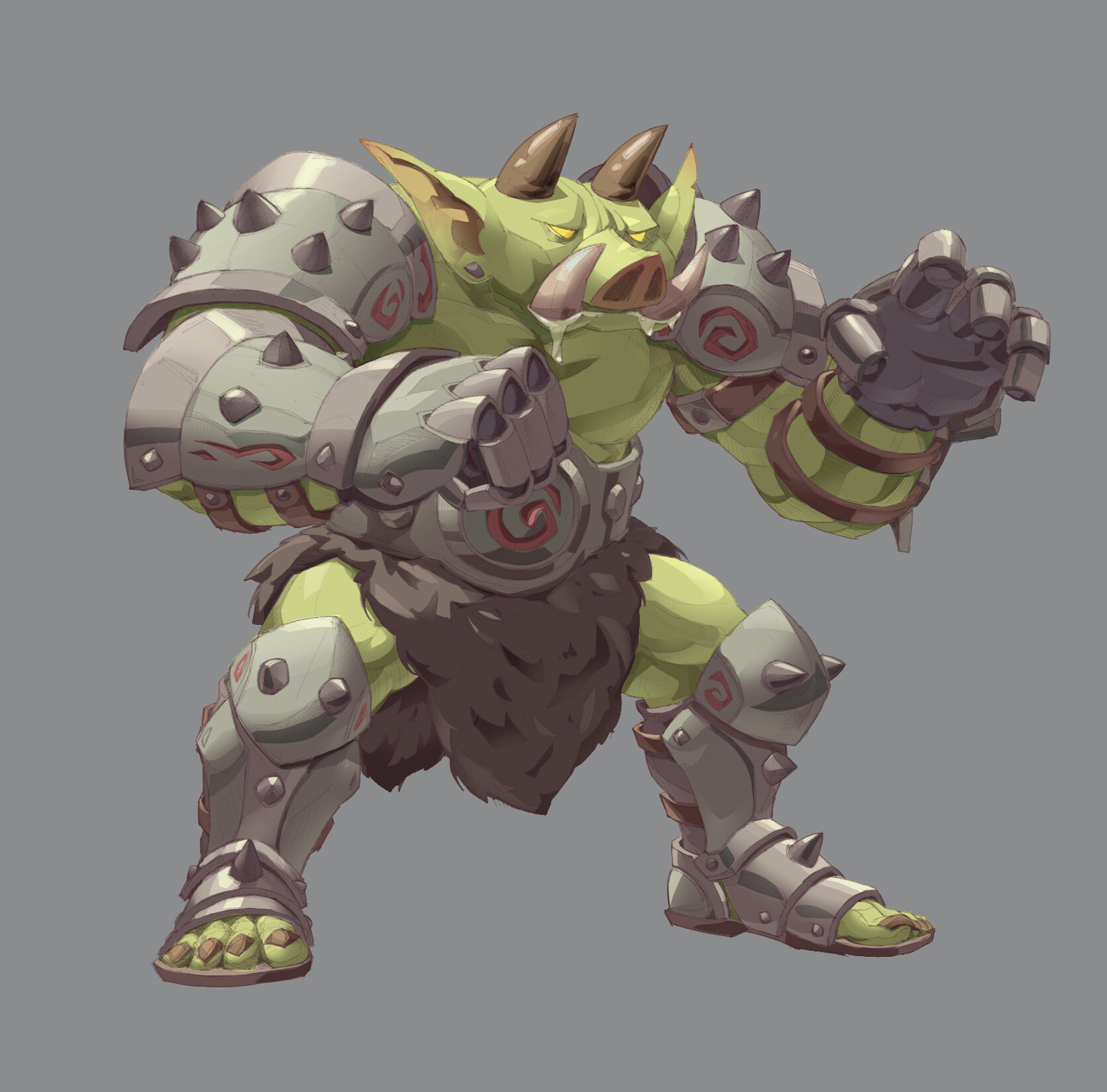 ArtStation - New World Concepting: Pigman Series