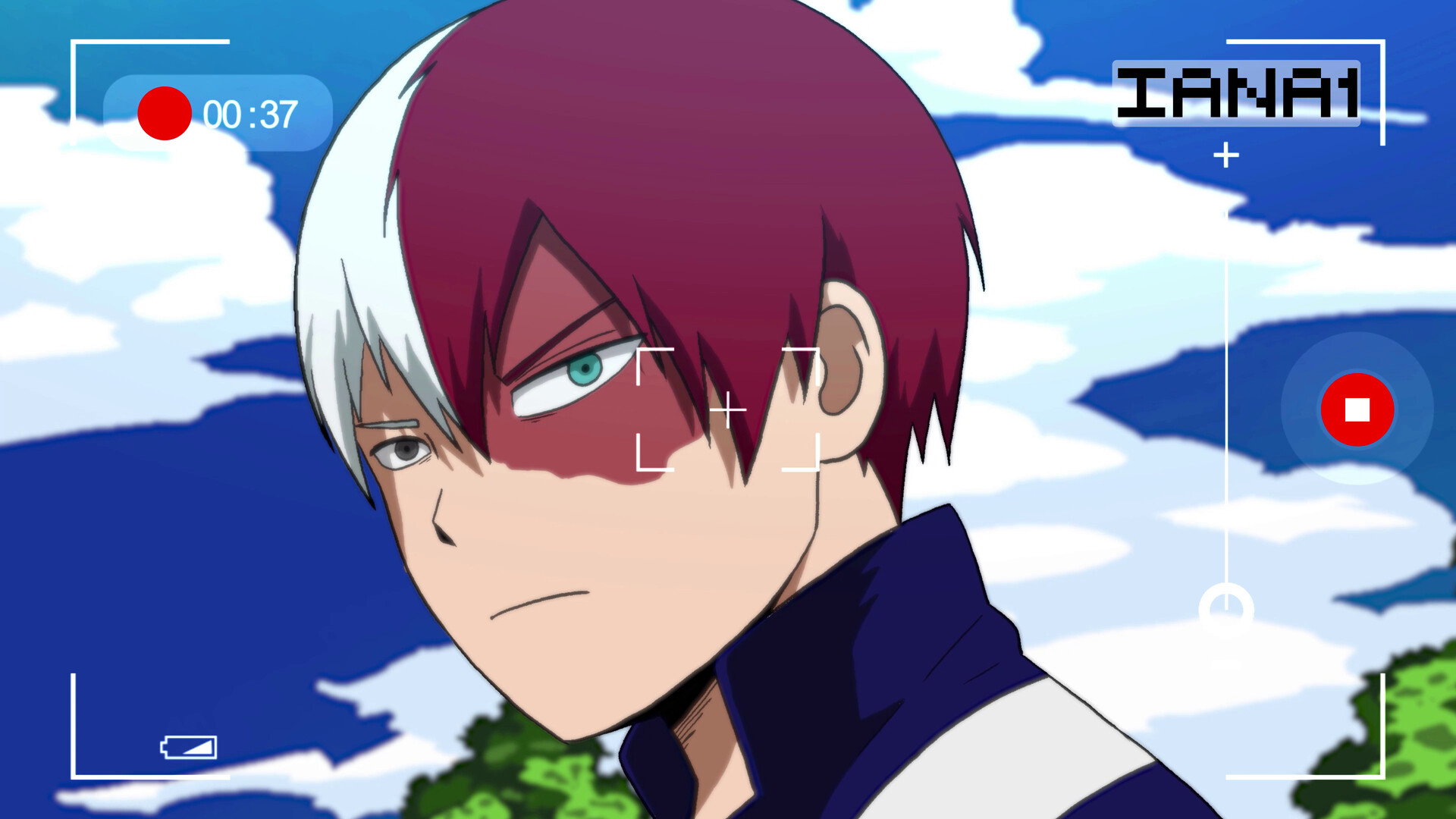 ArtStation - Shoto Todoroki Smiling Short Animation