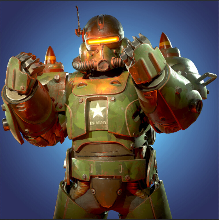 ArtStation - Warhead Power Armor