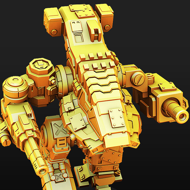 ArtStation - Trimmer - Pirate Mech