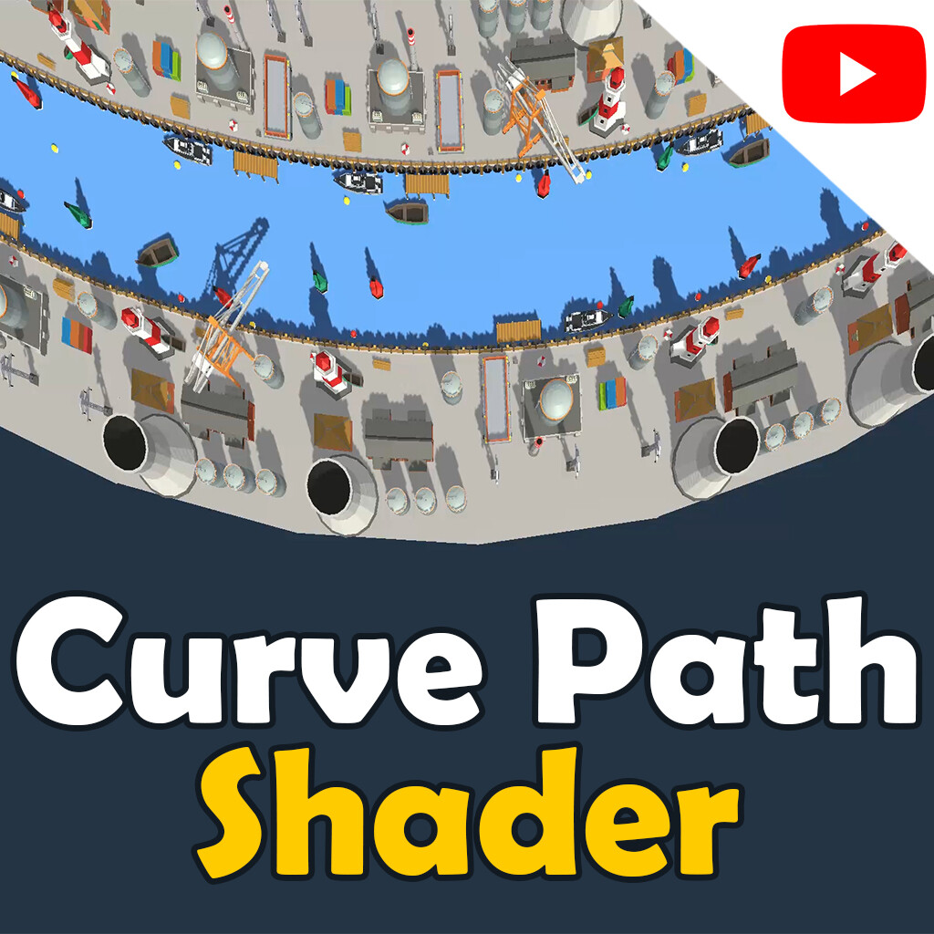 ArtStation - Curve_Path_Shader For Mobile Games