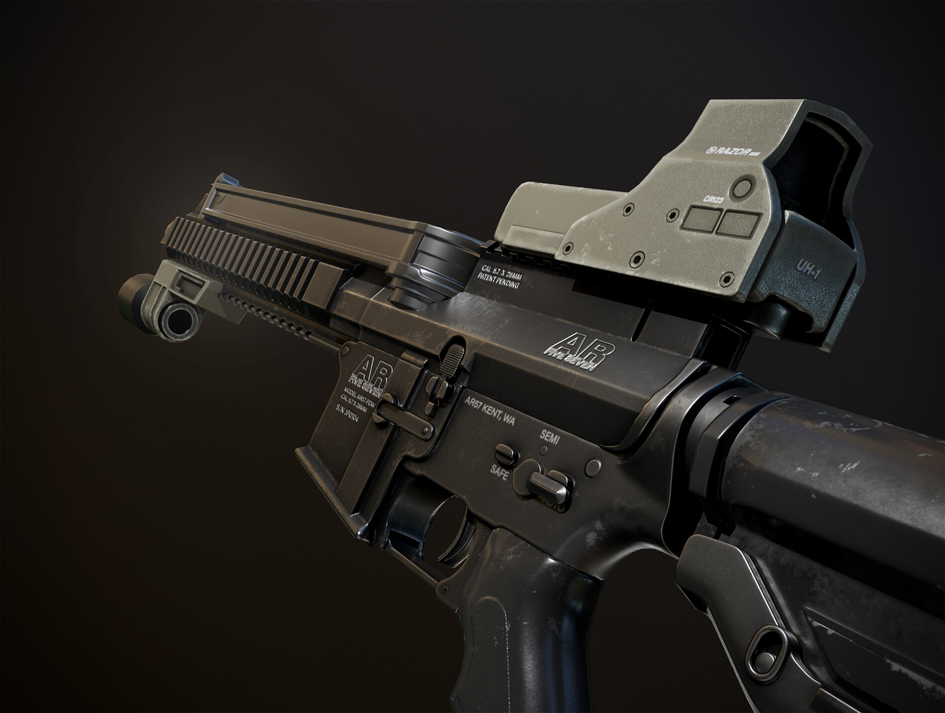 ArtStation - AR-57 PDW