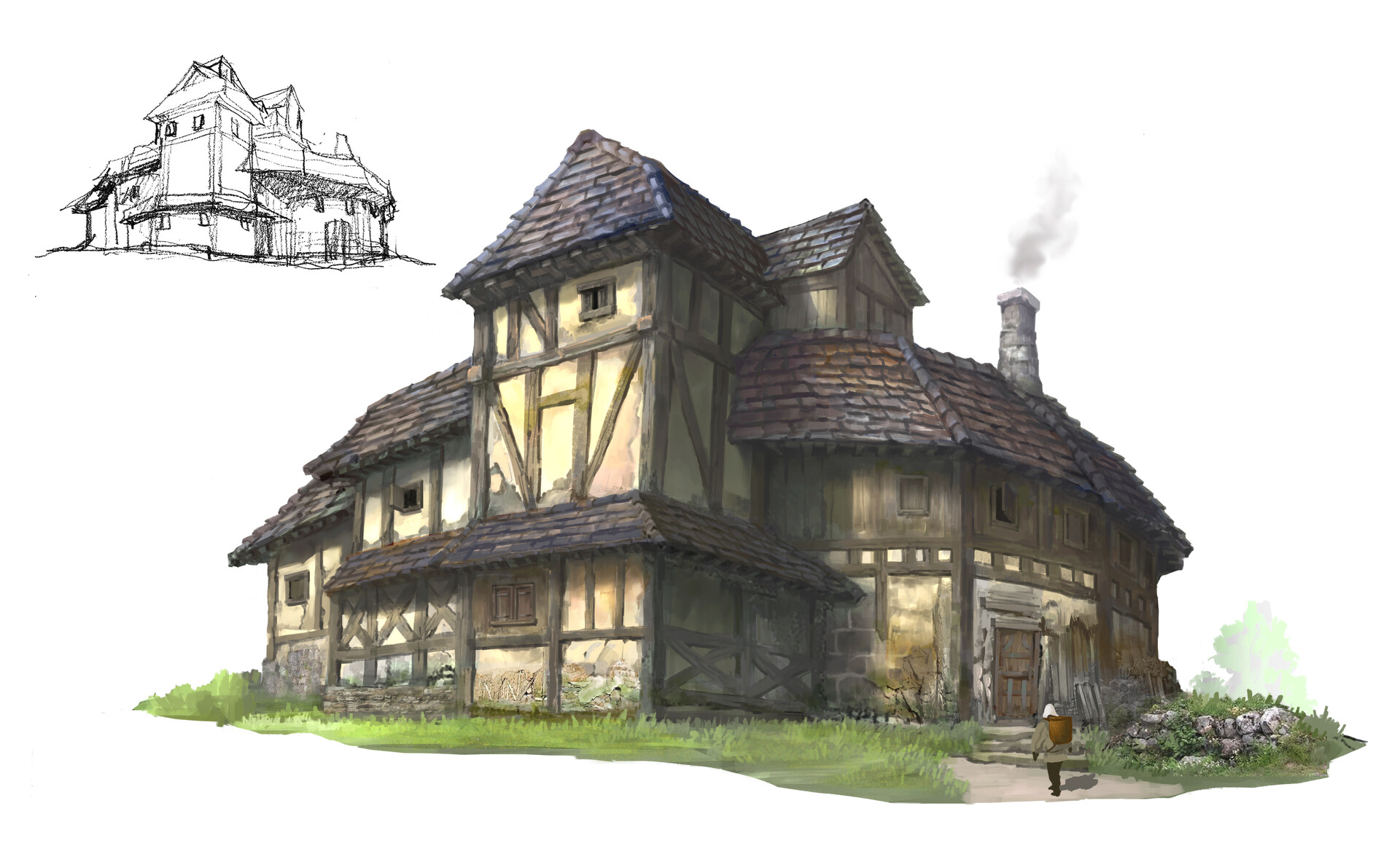 ArtStation - old house