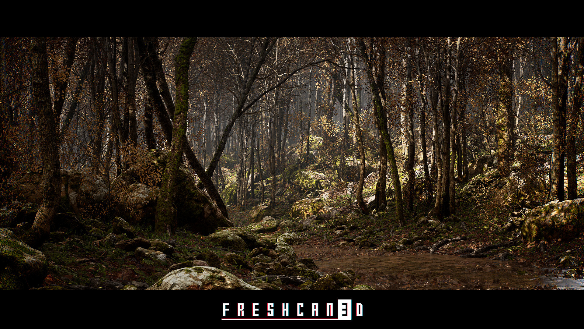 ArtStation - Oak forest in Autumn in Unreal Engine 4