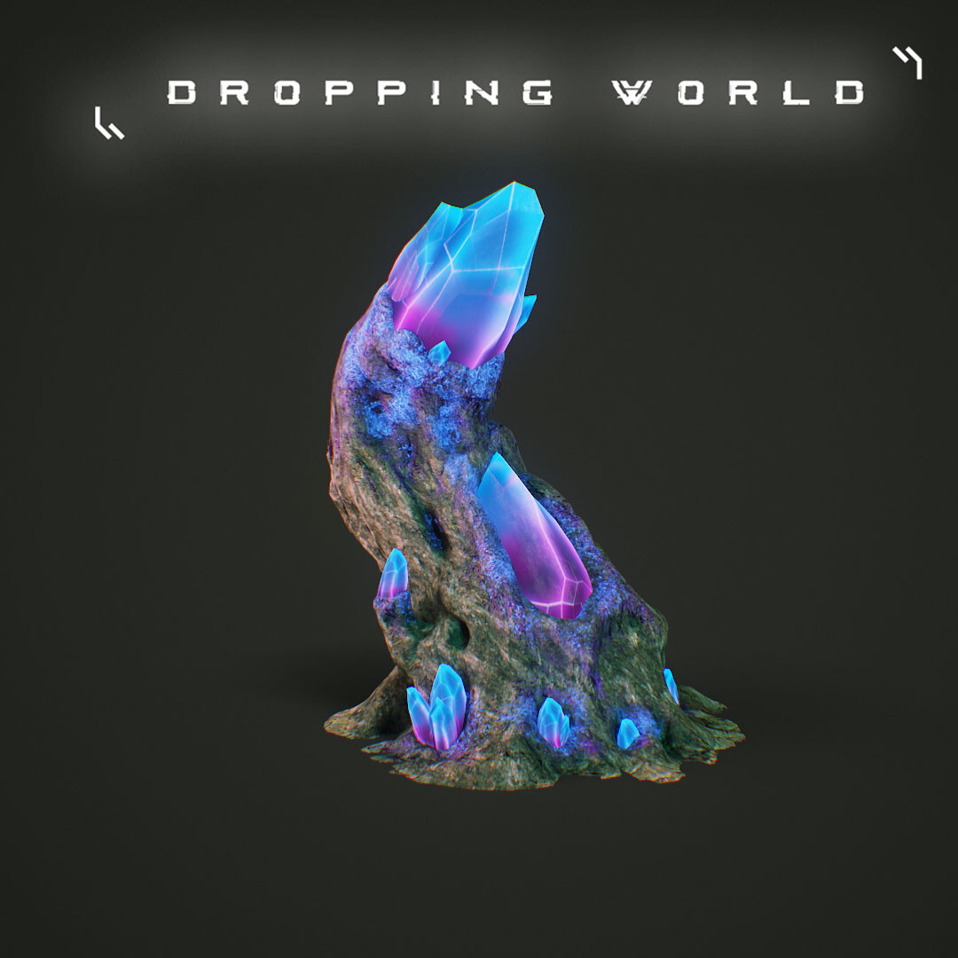 ArtStation - Alien Tree - 3D Model