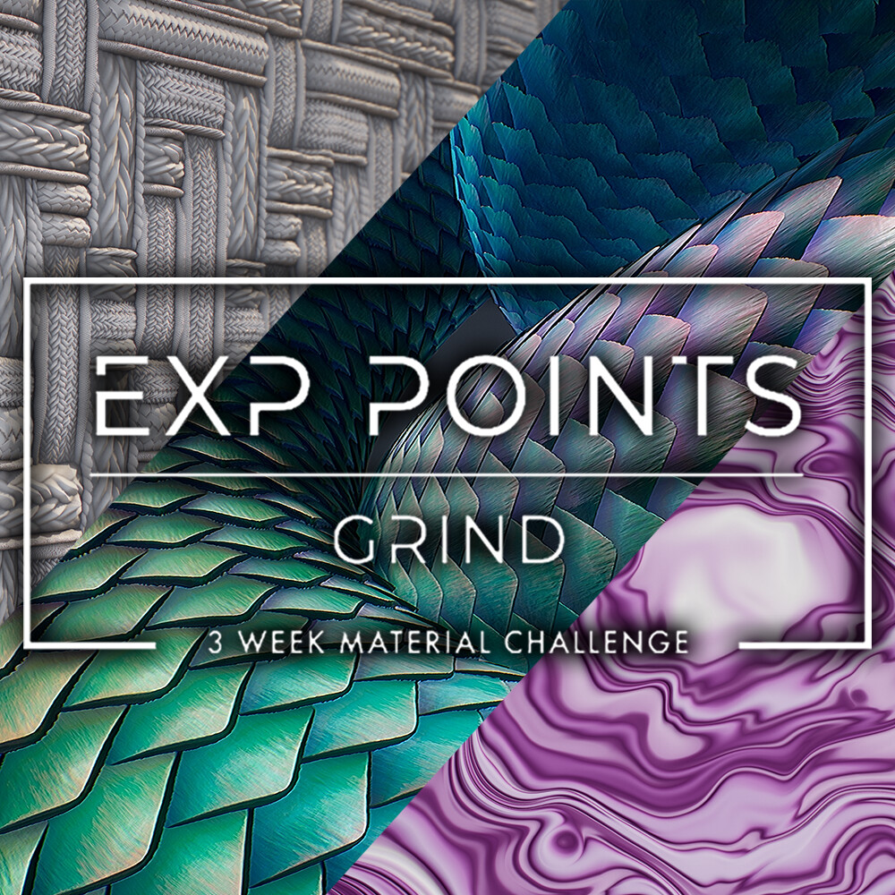 ArtStation - EXP Points Grind - 3 Week Material Challenge