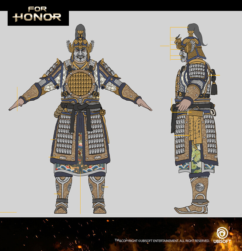 ArtStation - For Honor Character Var design