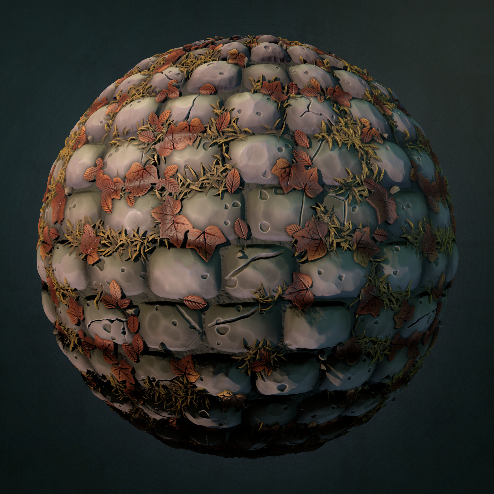 ArtStation - Stylized Cobblestone