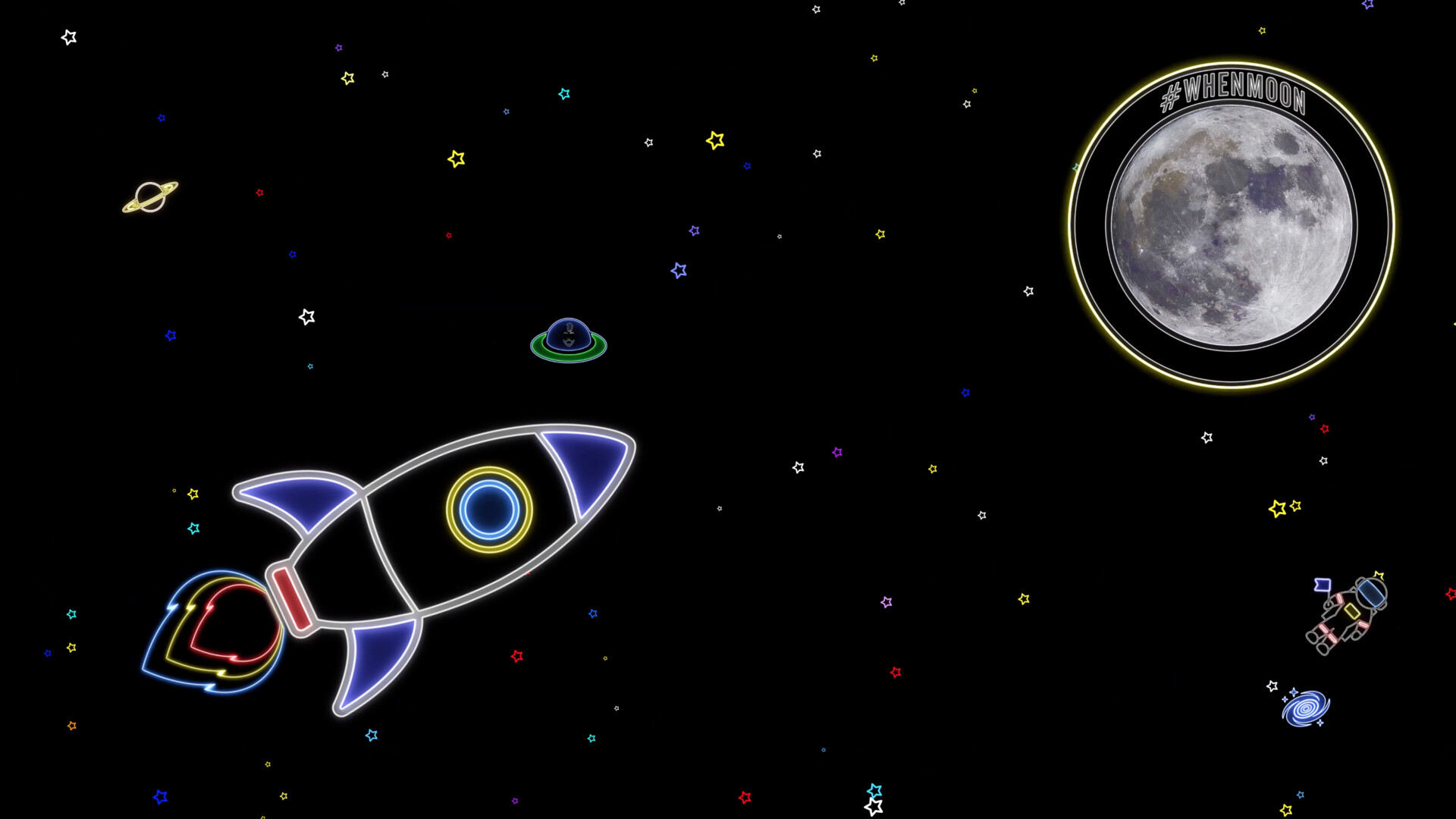 ArtStation - #WhenMoon ETH Blue