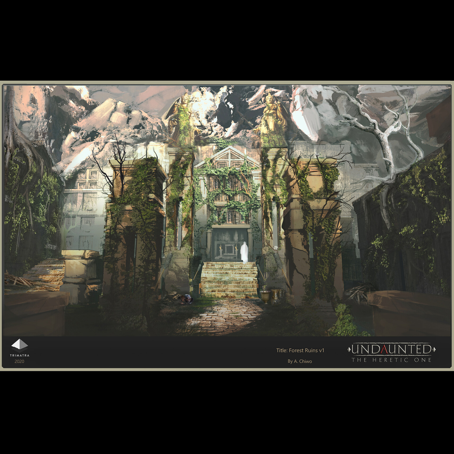 ArtStation - Forest Ruins - Undaunted