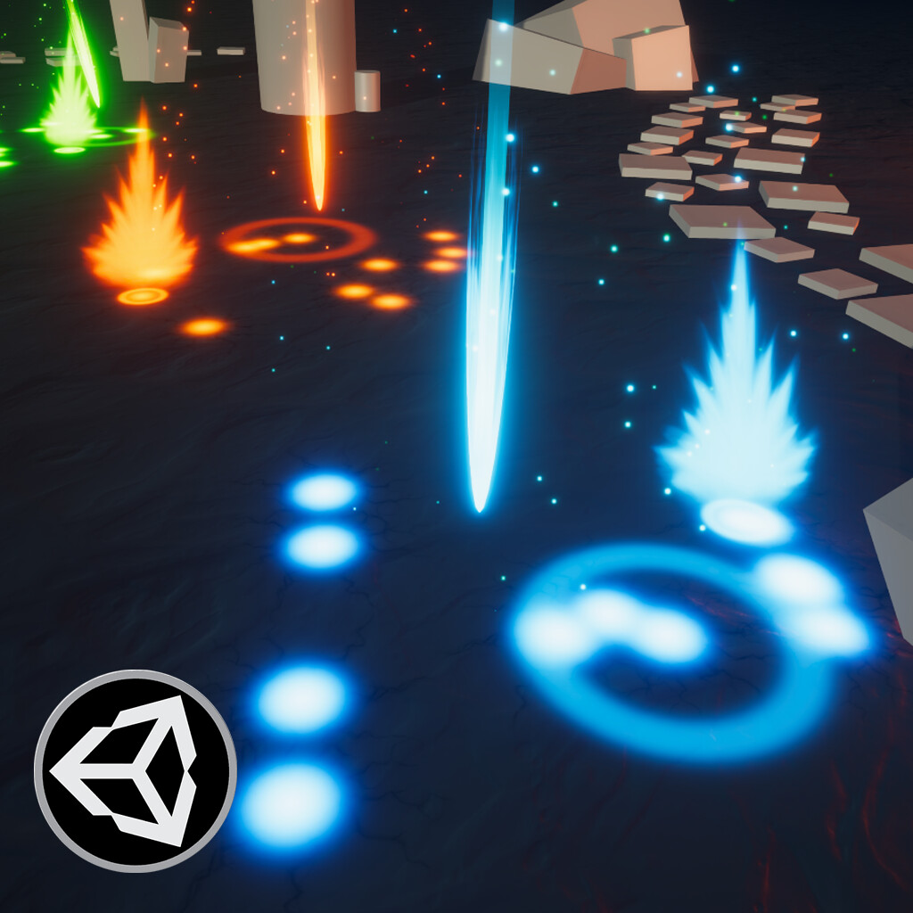 ArtStation - AOE vfx Unity
