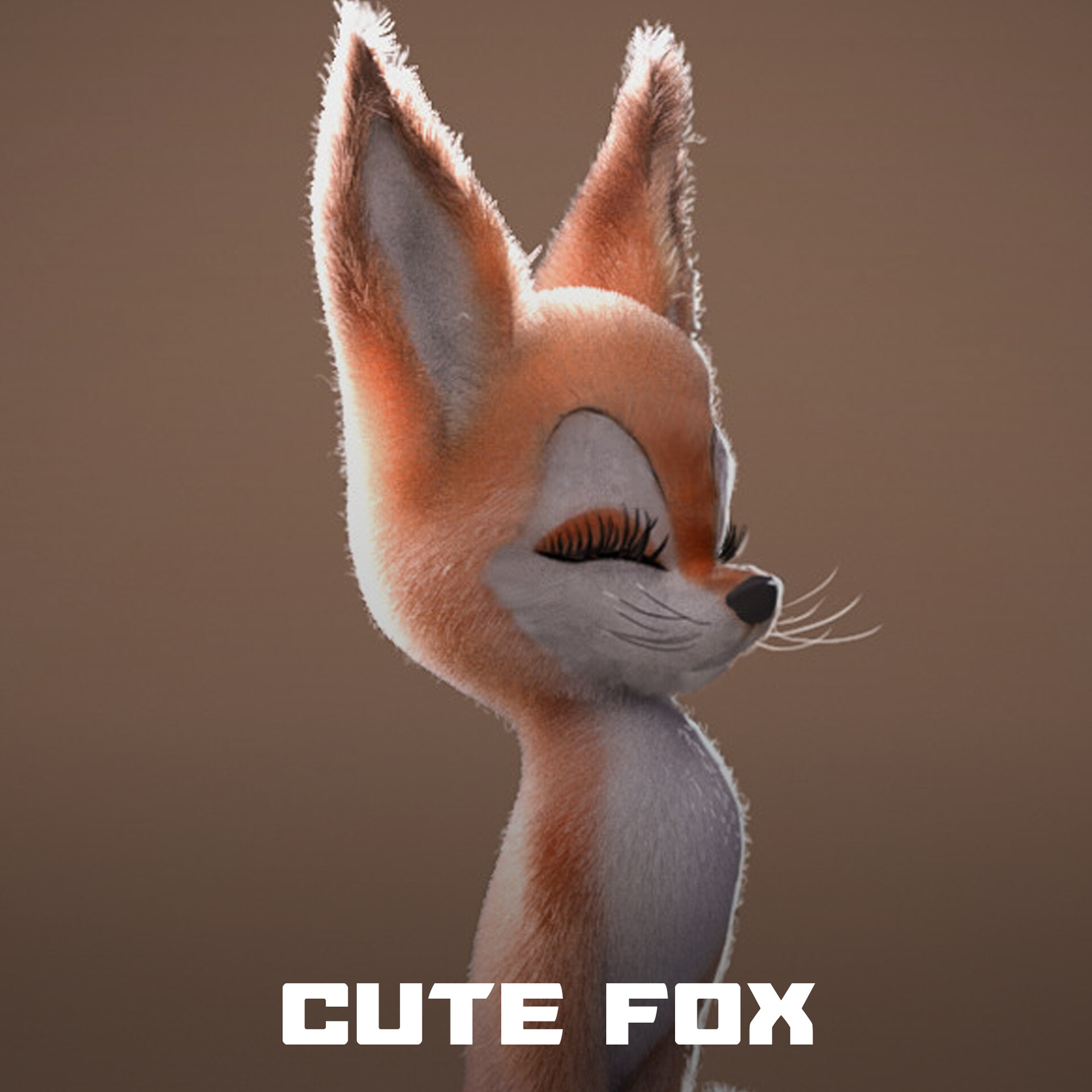 ArtStation - Cute Fox - Overworked