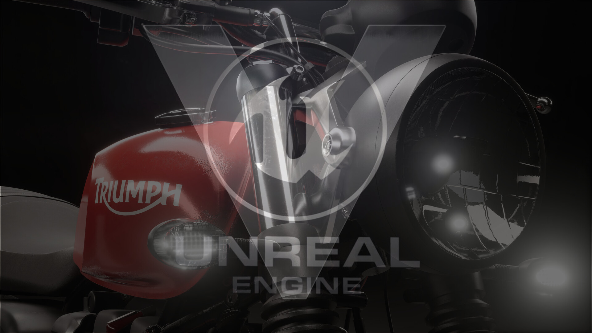 ArtStation - Triumph Motorbike